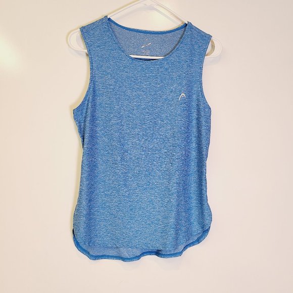 Head | Tops | Head Blue Workout Tank Top | Poshmark